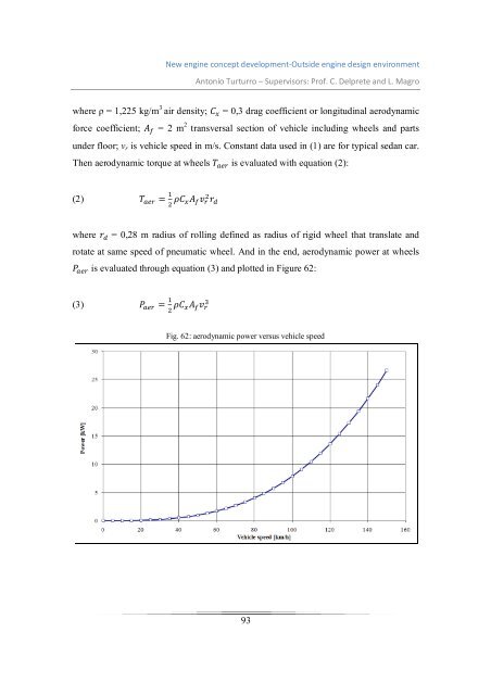 0,3 drag coefficient or longitudinal aerodynamic force coefficient; = 2 ...