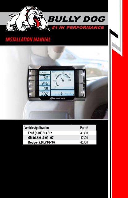 Bully Dog Outlook Monitor Powerstroke Store Online | www.pinnaxis.com