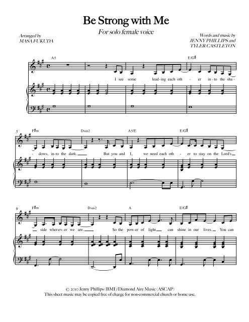 Be Strong With Me - Jenny Phillips