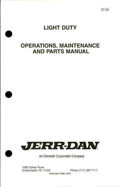 Light Duty - Jerr-Dan