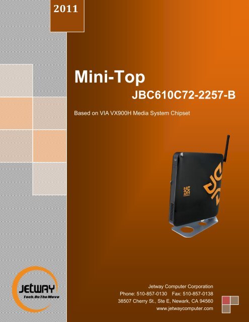JBC610C72-2257-B - Jetway Computer