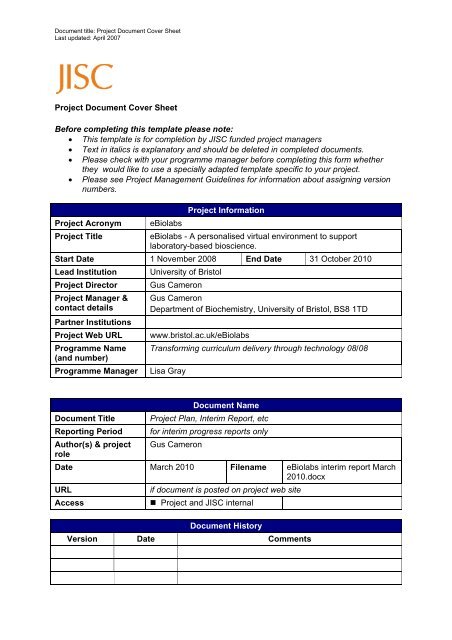 Interim Report - Jisc