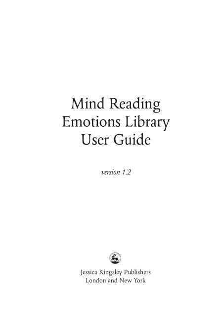 Mind Reading Emotions Library User Guide - Jessica Kingsley ...