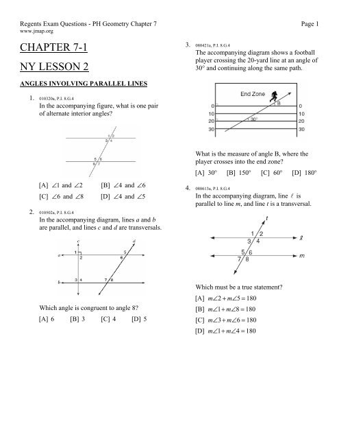 JMAP Worksheets By Topic ANGLES: Complementary, 49% OFF
