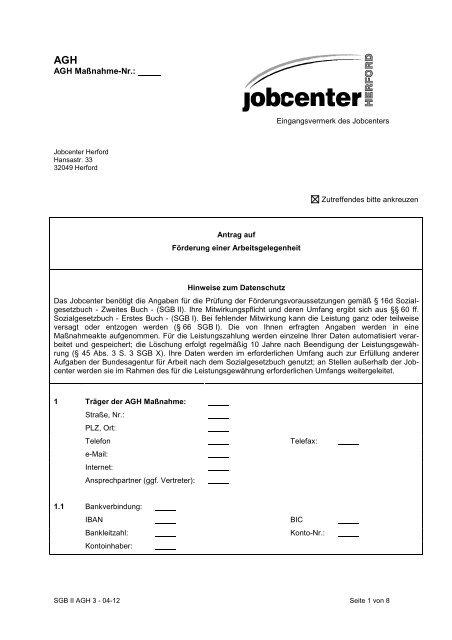 jobcenter antragsformulare Antrag kurzarbeitergeld - Gute Infos