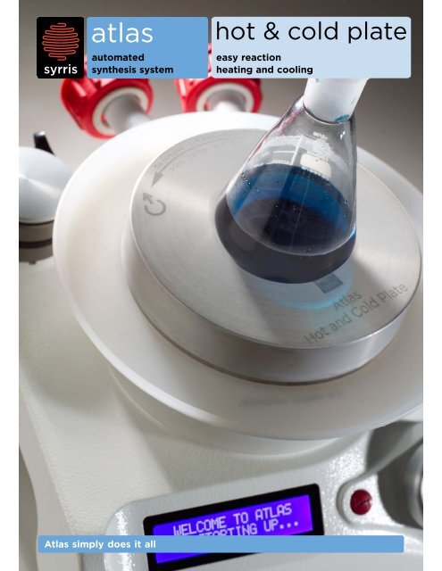 Hot & Cold Plate: Easy Reaction, Heating and Cooling (PDF)