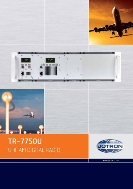 Brochure TR 7750U.pdf - Jotron