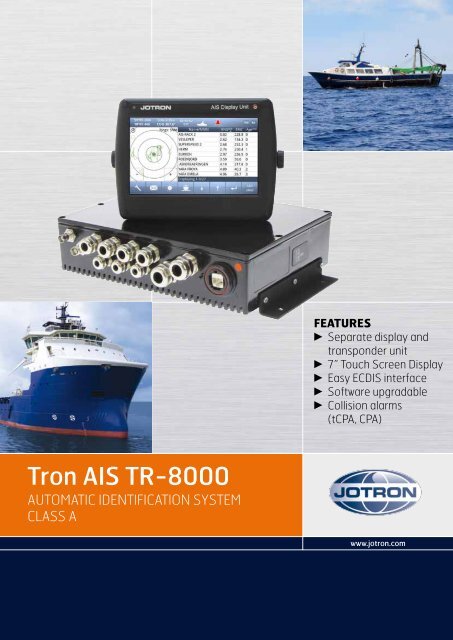 Brochure Tron AIS TR-8000.pdf - Jotron