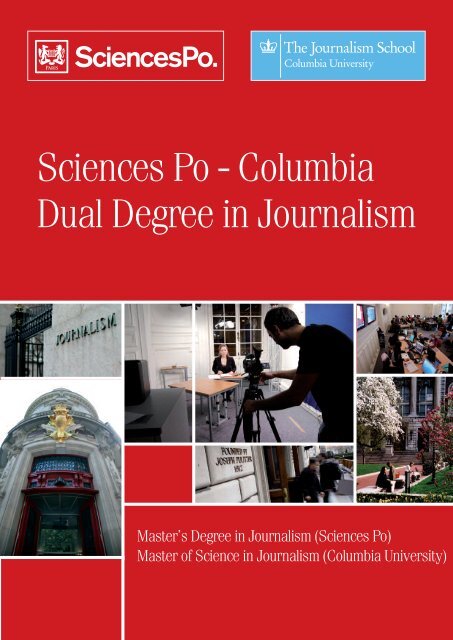 Sciences Po Brochure - Columbia University Graduate School of ...