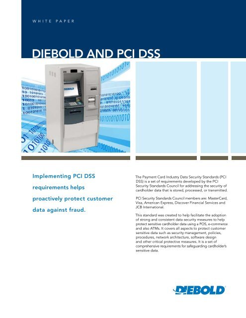 Diebold and Pci DSS