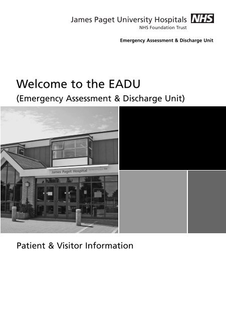 the EADU - James Paget University Hospitals