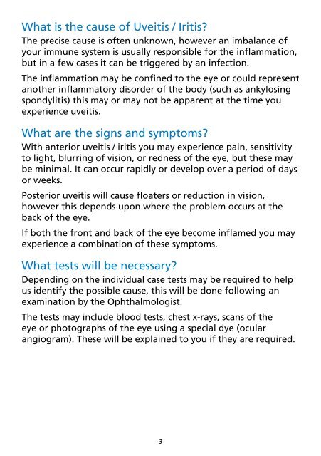 What is Uveitis