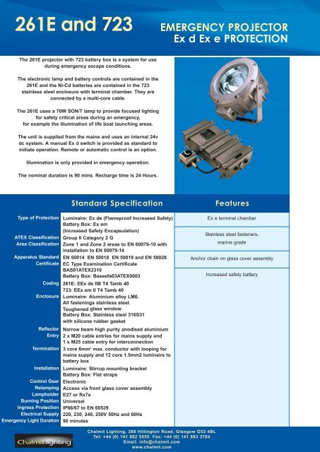 chalmit haz datasheets 2006.qxd
