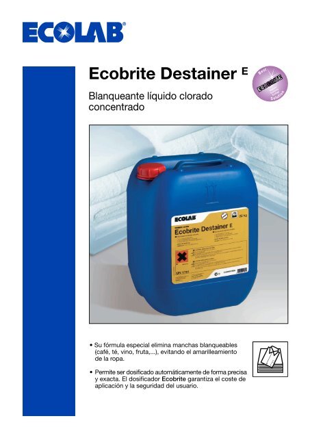 Ecobrite Destainer E - Jumadi