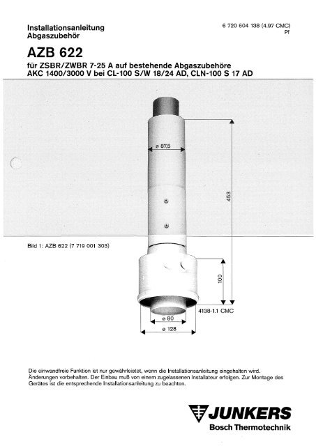 AZB 622.pdf - Junkers