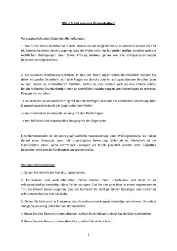 Remonstration Magazine