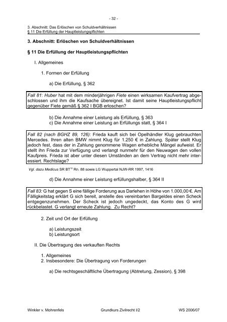 Skript Teil II 4 Skript Teil II 4