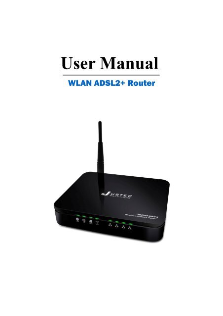 WLAN ADSL2+ Router - Justec Networks