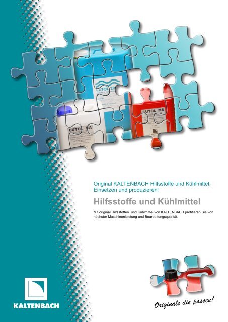 Hilfsstoffe und KÃ¼hlmittel - Hans Kaltenbach Maschinenfabrik GmbH ...