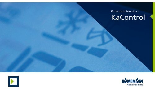 Kampmann Spezial KaControl - Kampmann GmbH