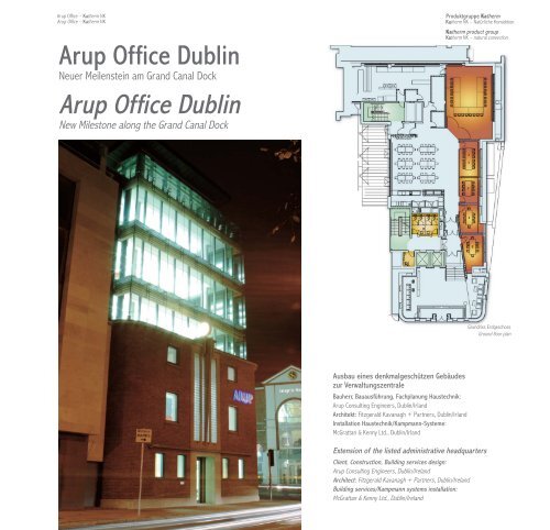 Arup Office Dublin - Kampmann GmbH