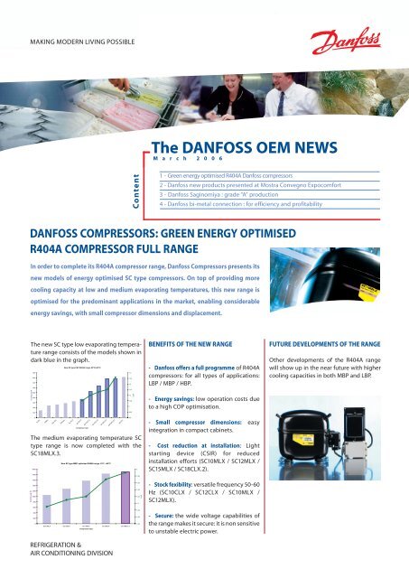 The danfoss oem news
