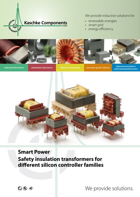 Kaschke flyer - Smart Power - Kaschke Components