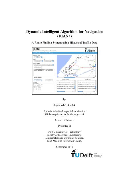 Dynamic Intelligent Algorithm for Navigation - Knowledge Based ...