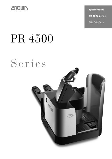 PR 4500 Series - Crown Equipment Corporation