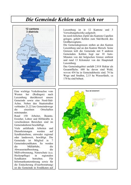 Die Gemeinde Kehlen stellt sich vor