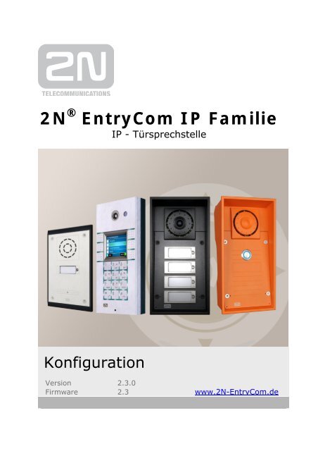 2N EntryCom IP Familie - Keil Telecom