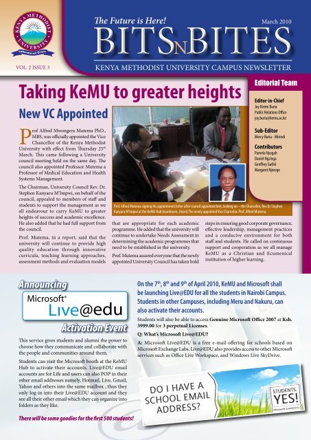 Kenya Methodist University Logo