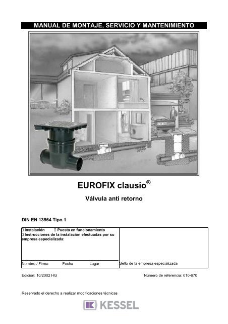 EUROFIX clausio - Kessel Design