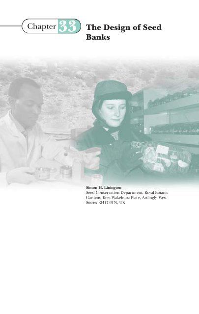 Simon H Linington - Royal Botanic Gardens, Kew