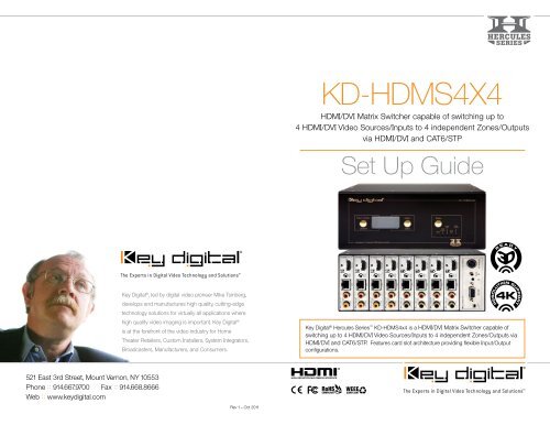 Operation Manual - Key Digital