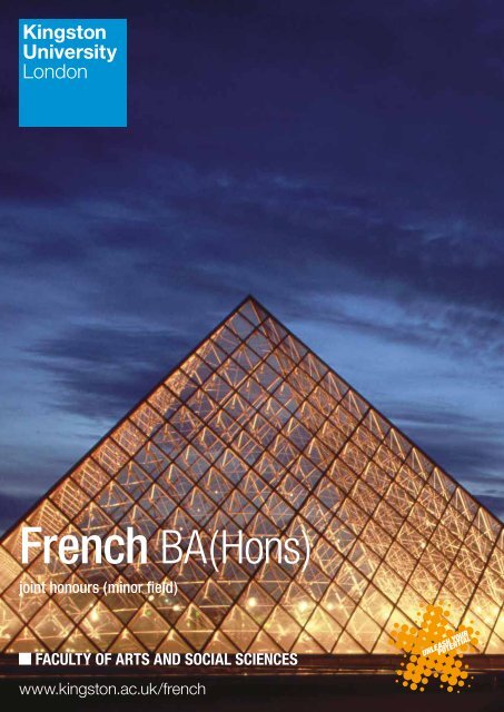 Download a PDF course booklet - Kingston University