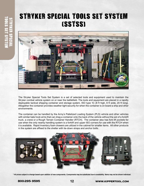 STRYKER SPECIAL TOOLS SET