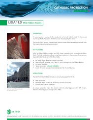LIDA® One Anodes - De Nora