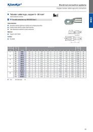 Compression cable lugs DIN 46235