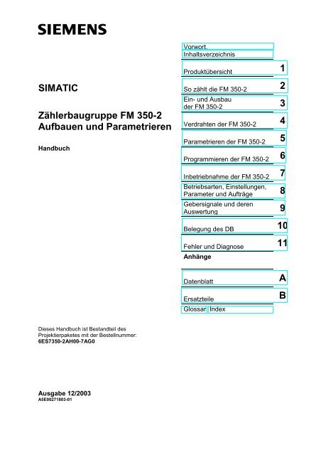und Ausbau der FM 350-2 - H
