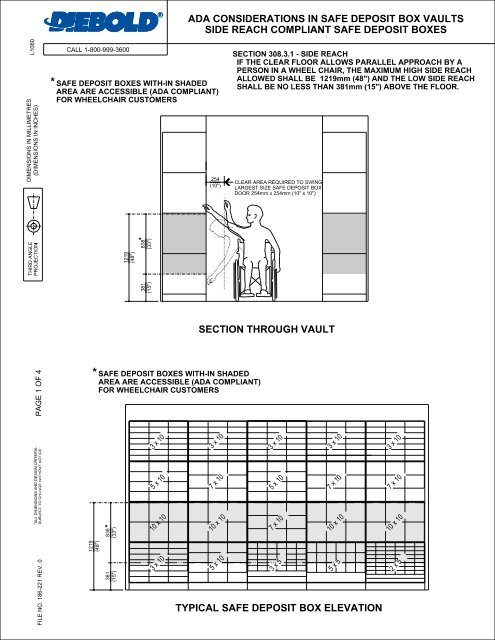 Bank Safe Deposit Box Vault