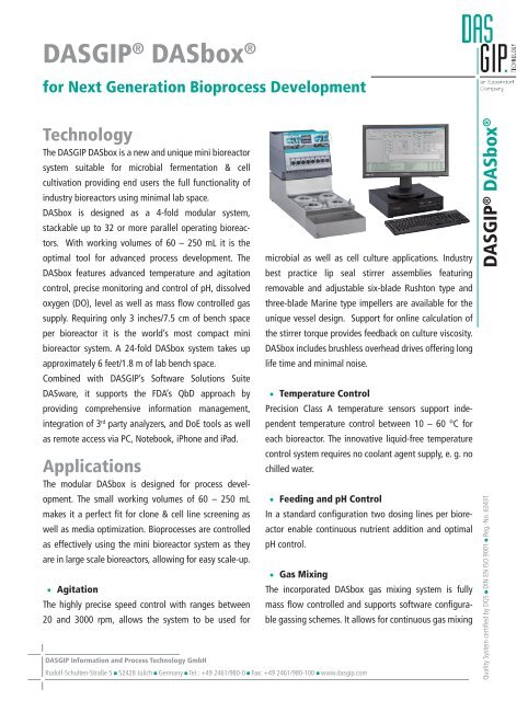 DASGIP® Dasbox®