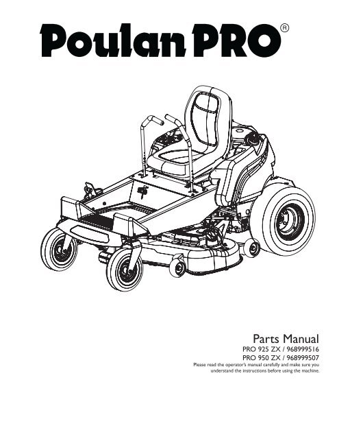 IPL, ZERO TURN, PZ 4824, PZ 5426, 968999507 - Husqvarna IPL, ZERO TURN, PZ 4824, PZ 5426, 968999507 - Husqvarna