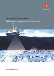 K-Chief 600 product description - Kongsberg Maritime