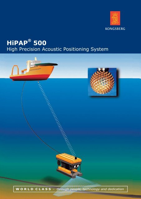 HiPAP 500 Brochure - Kongsberg Maritime