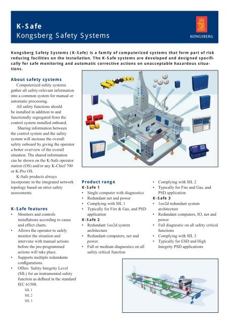 K-Safe - Safety system - Kongsberg Maritime