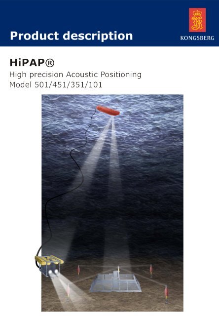 HiPAP - High Precision Acoustic Positioning Model 501/451/351/101