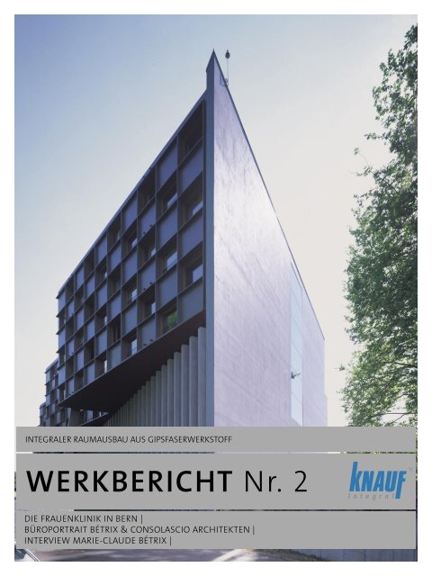 Werkbericht 2 - bei Knauf Integral