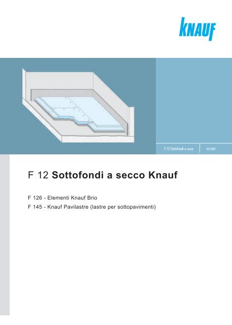 Scheda Tecnica F12 - Knauf
