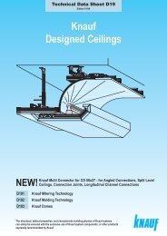 Curved Walls and Ceilings - Knauf